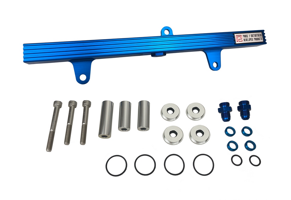 P2M S13 SR20DET Billet Aluminum Fuel Rail Kit - Top Feed – S-Chassis ...