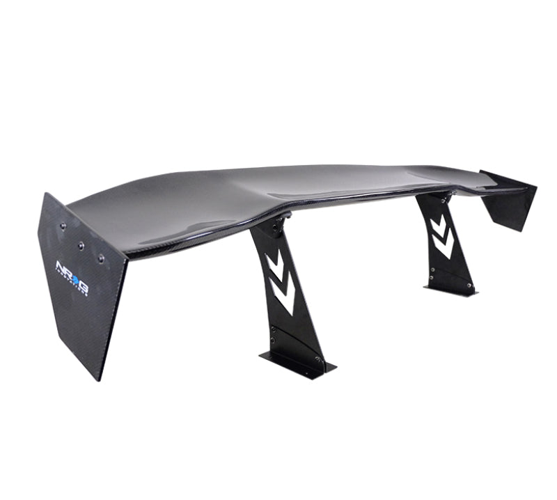 NRG Carbon Fiber Spoiler - Universal (69in.) w/NRG Logo / Stand Cut Ou ...